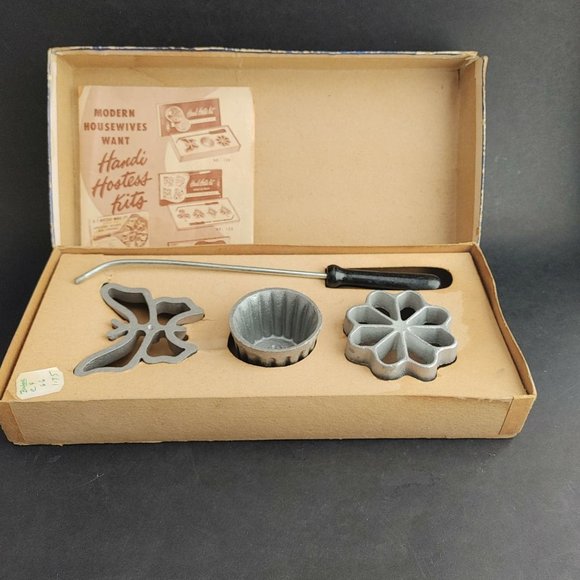 Bonley | Kitchen | Vintage Bonley Handi Hostess Kit Waf L Ette Patty ...